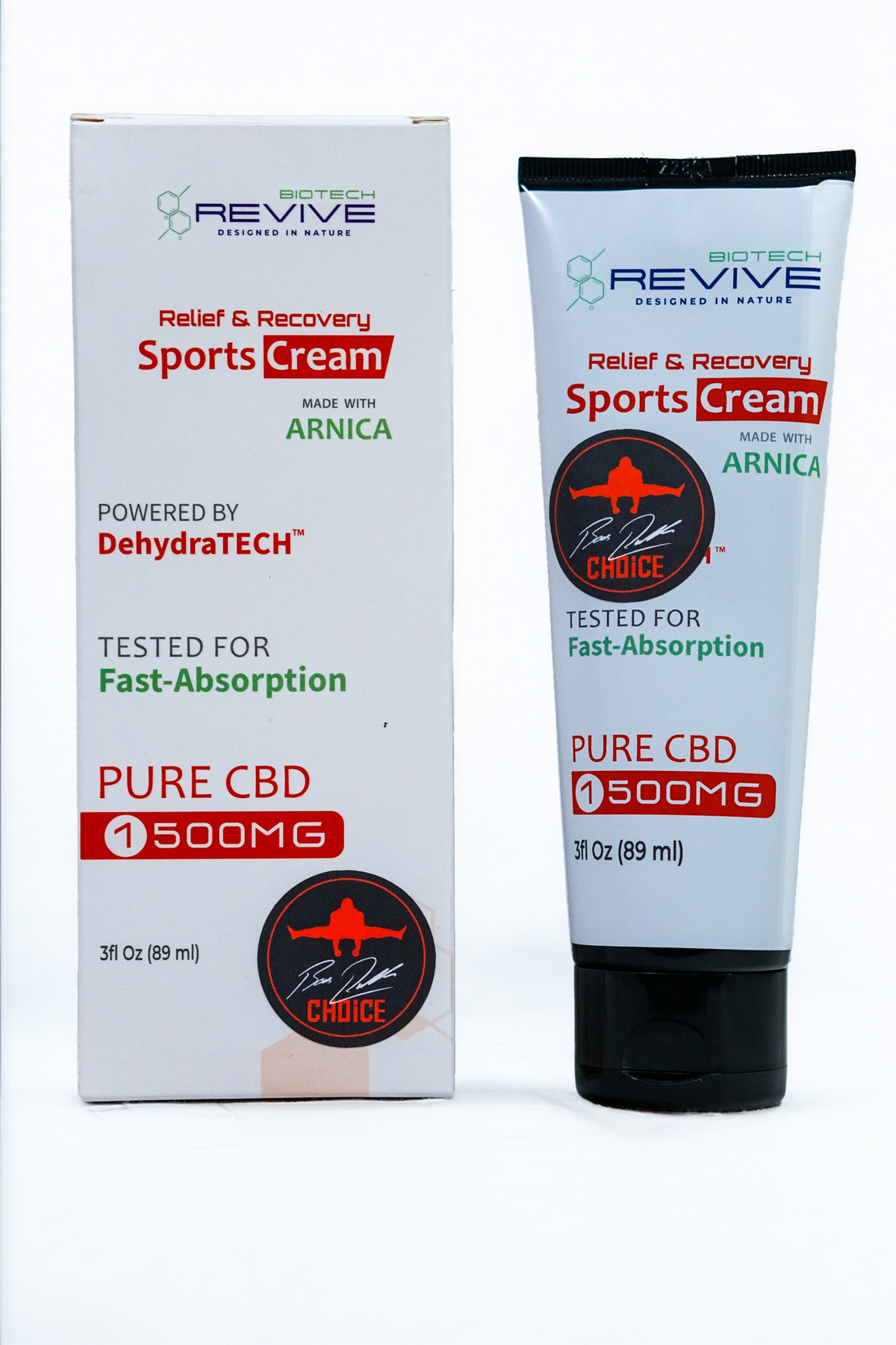 Sports CBD Cream 1500 mg CBD/ 3 Oz Tube. Infused with ARNICA – Revive ...